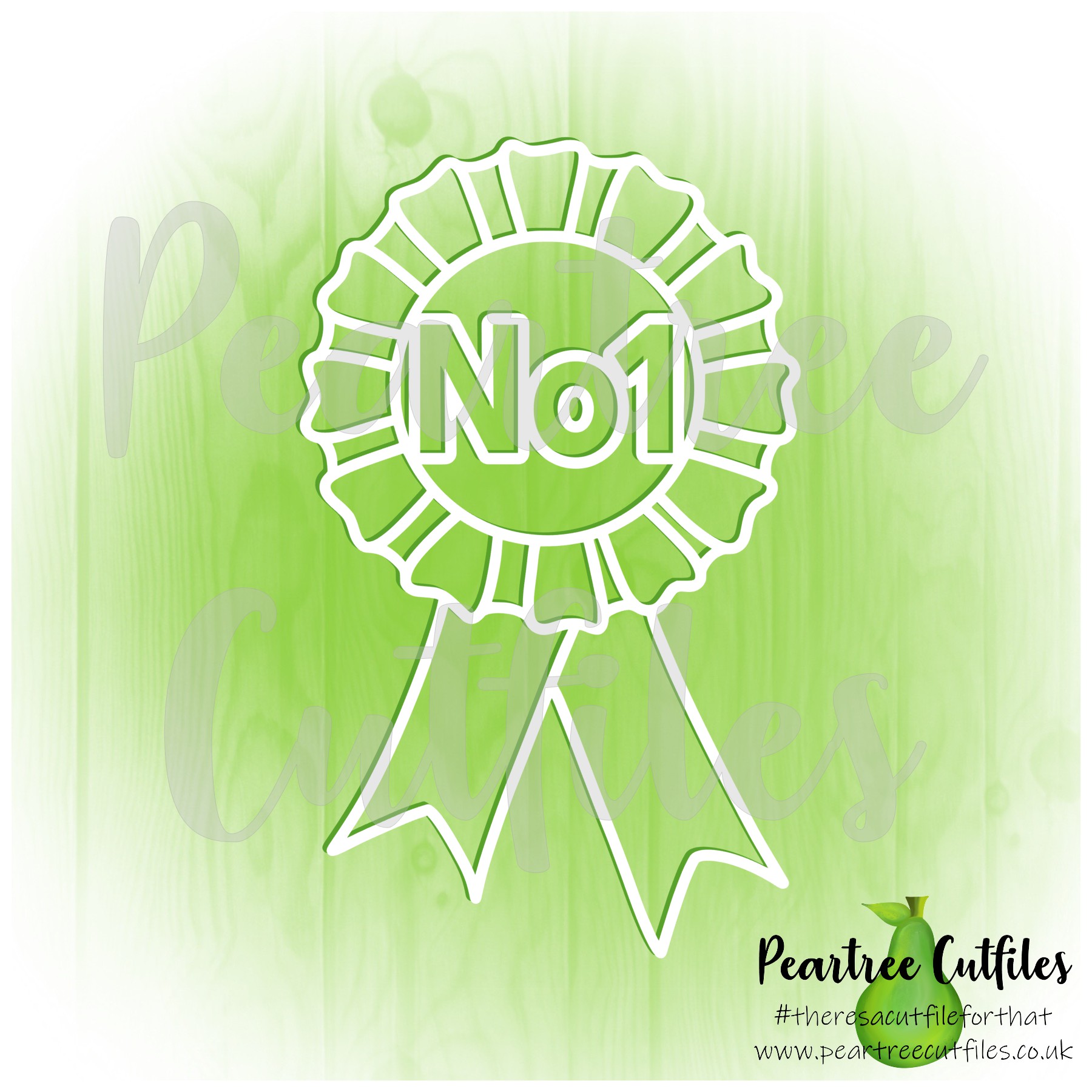 No 1 Rosette – Peartree Cutfiles
