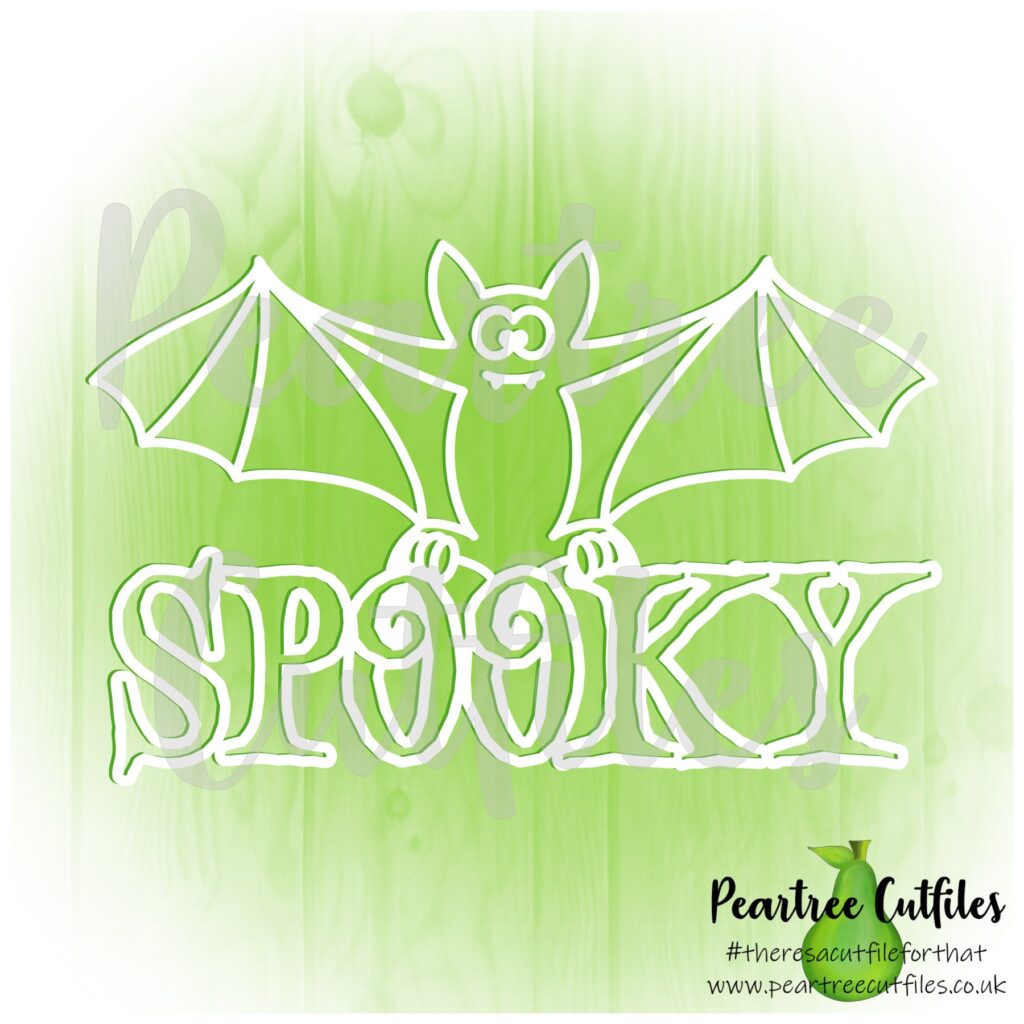Spooky Bat – Peartree Cutfiles