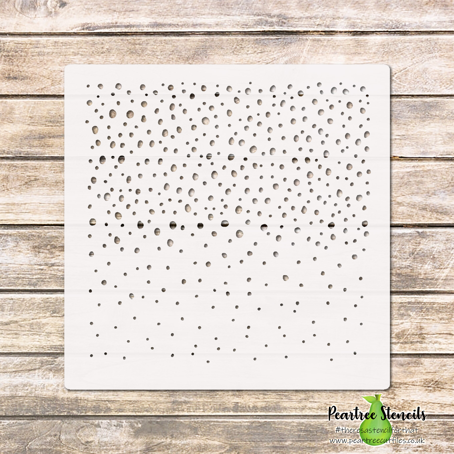 Snowstorm Stencil – Peartree Cutfiles