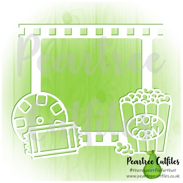 Movie Night Frame – Peartree Cutfiles