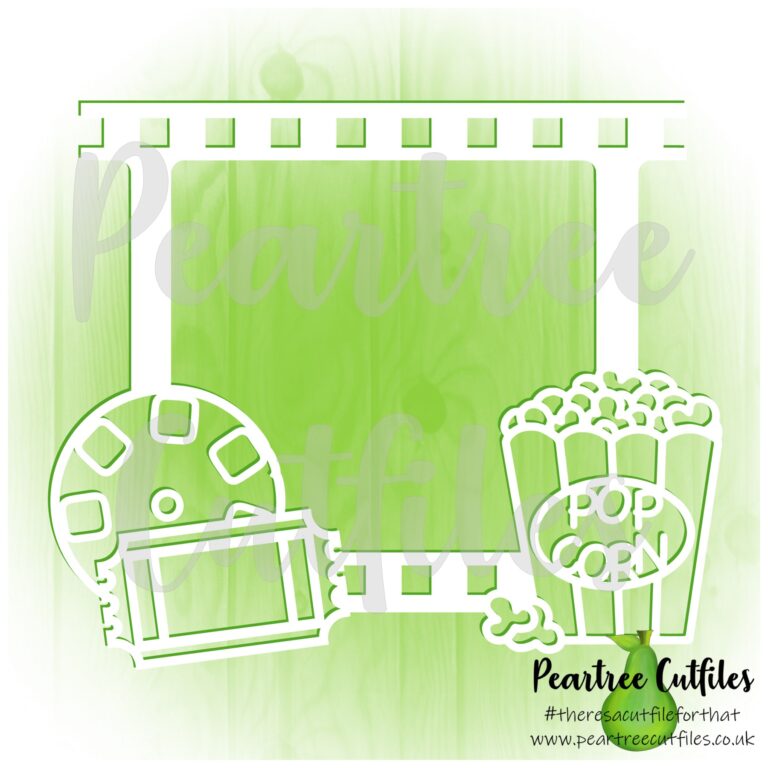 Movie Night Frame – Peartree Cutfiles