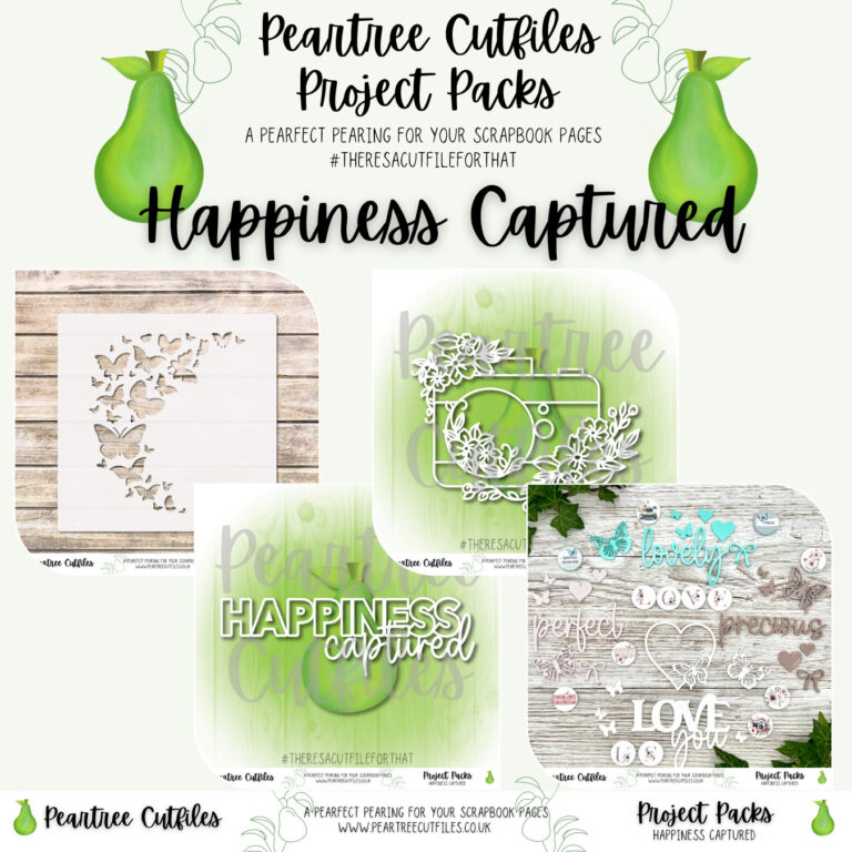 Retiring Happiness Captured Project Pack Digital Cutfiles Peartree