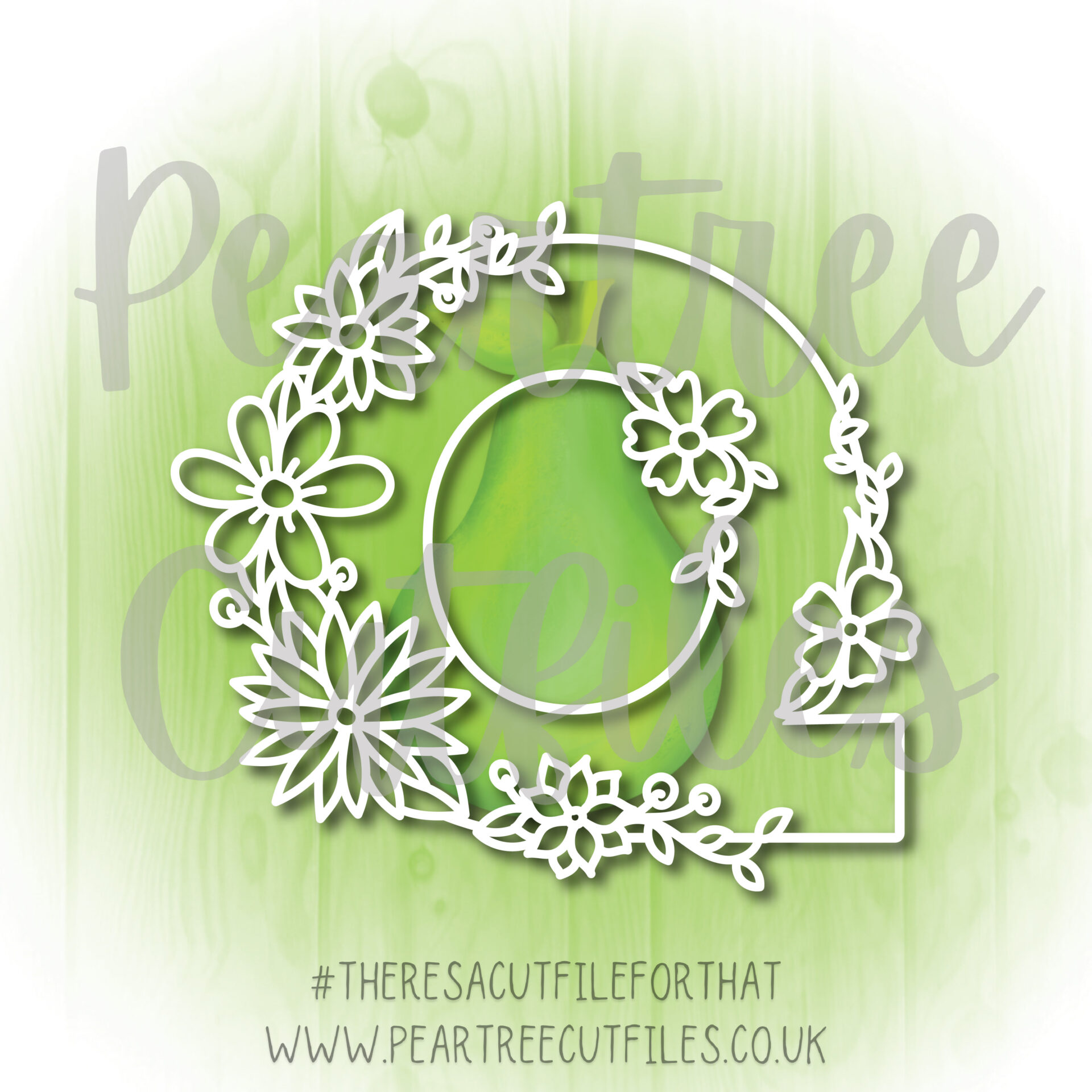 Floral Q – Peartree Cutfiles