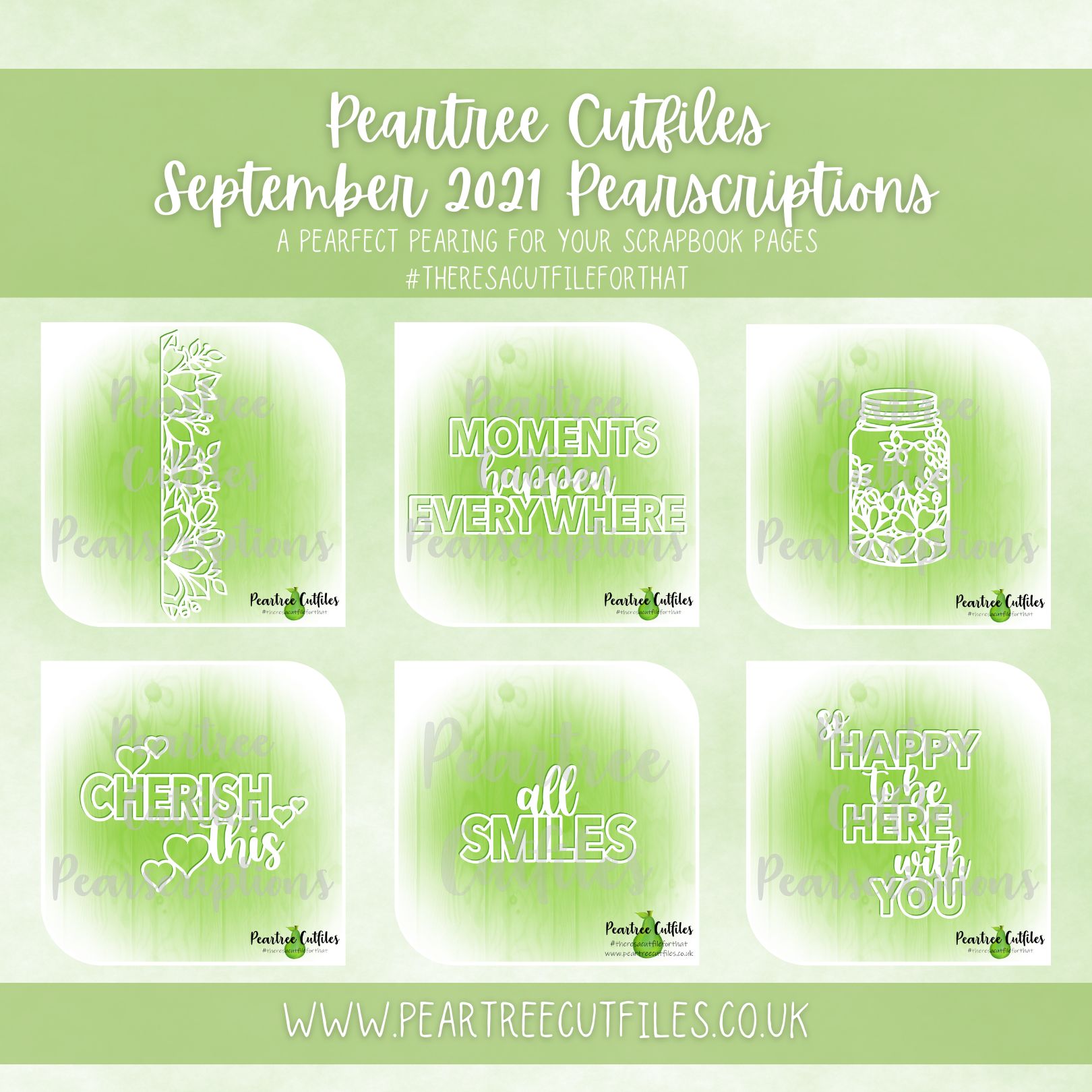 September 2021 Pearscription Catchup – Peartree Cutfiles