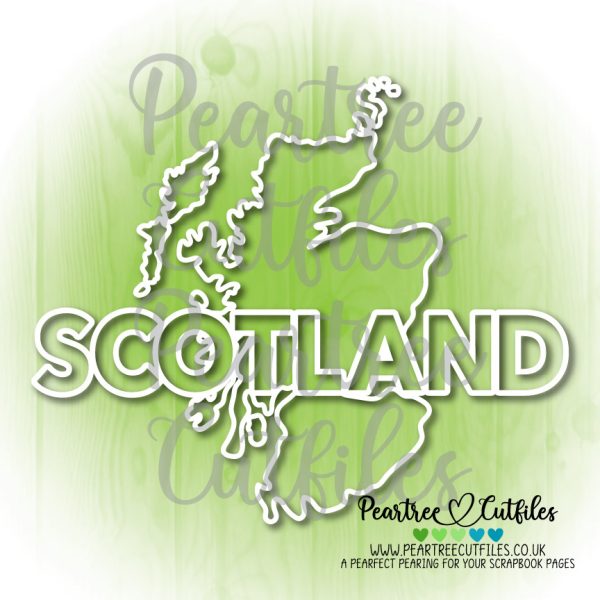 Scotland Map – Peartree Cutfiles